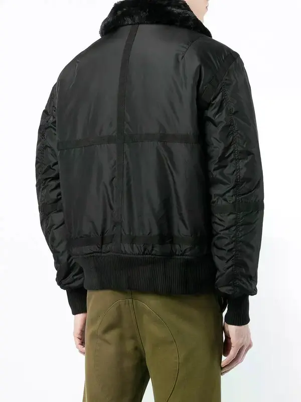 Alpha Industries Logo-patch Zip-up Jacket