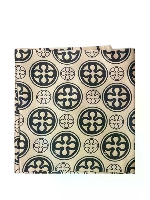 V°73 Caroline Geometric-print Square Scarf