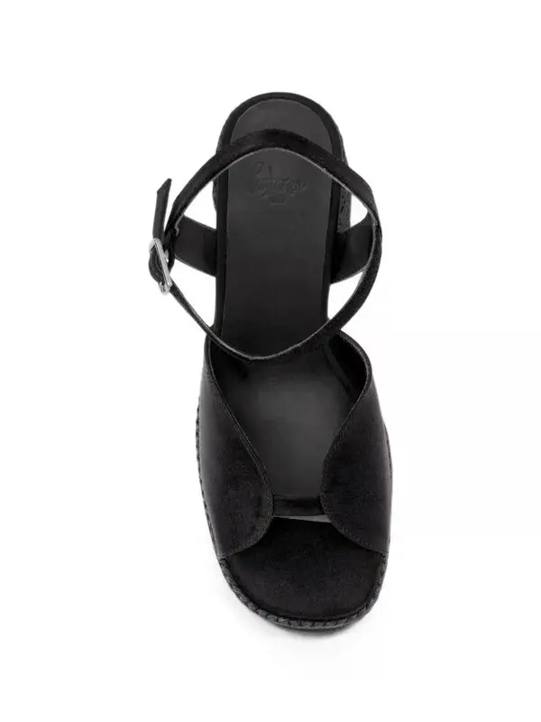 CastaÑer Fede Braided Platform Sandals
