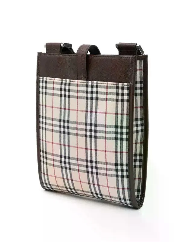 Burberry 2000-2017 House Check Canvas Crossbody Bag