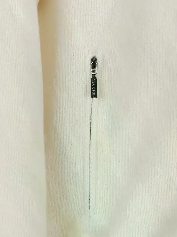 CRUCIANI Ribbed-knit Zip-up Cardigan