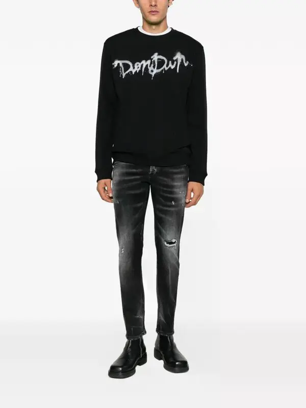 DONDUP Distressed Faded Jeans