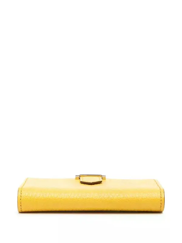 Hermès 2024 Chevre Mysore Bearn Card Holder - Yellow