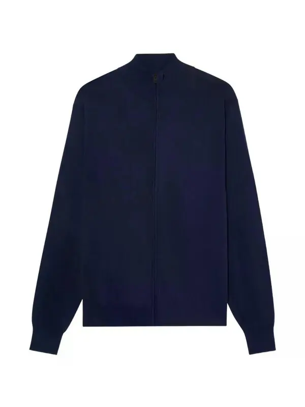Brooks Brothers Full-zip Mock-neck Sweater