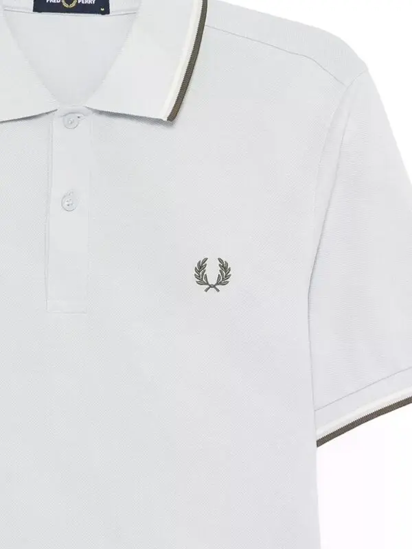 Fred Perry Twin Tipped Polo - Blue