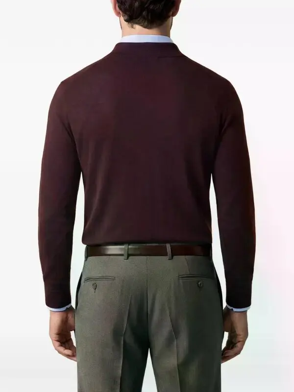Brooks Brothers Wool Knit Polo Shirt