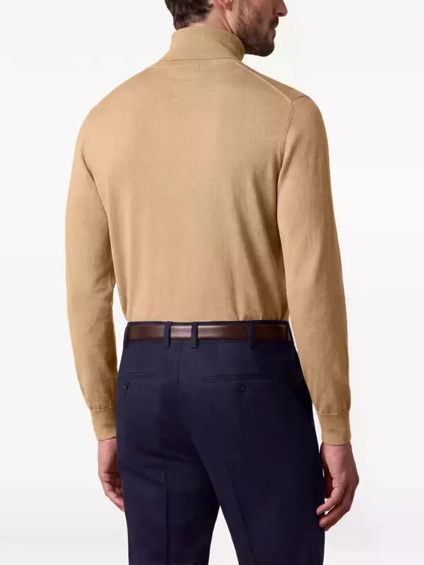 Brooks Brothers Ribbed-trim Turtleneck Sweater