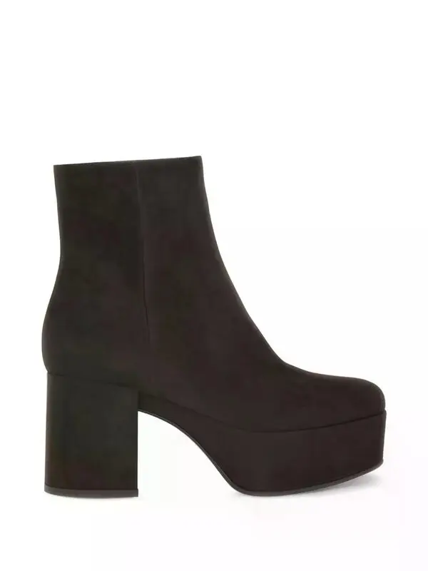 GIANVITO ROSSI Sally Platform Ankle Boots