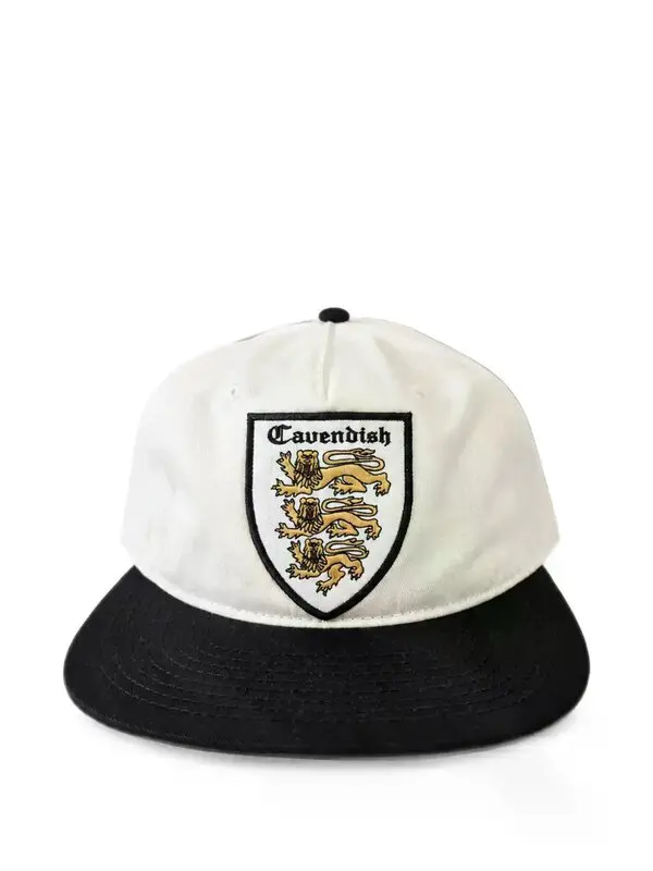 CAVENDISH Logo-patch Cotton Baseball Cap