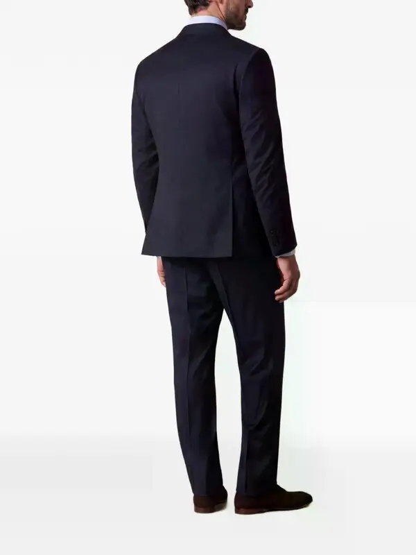 Brooks Brothers Double-breasted Virgin Wool Blazer