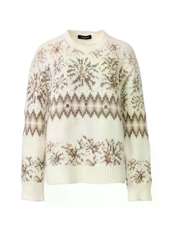 Fabiana Filippi Crystal-embellished Sweater