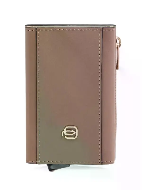 PIQUADRO Logo-plaque Zipped Wallet