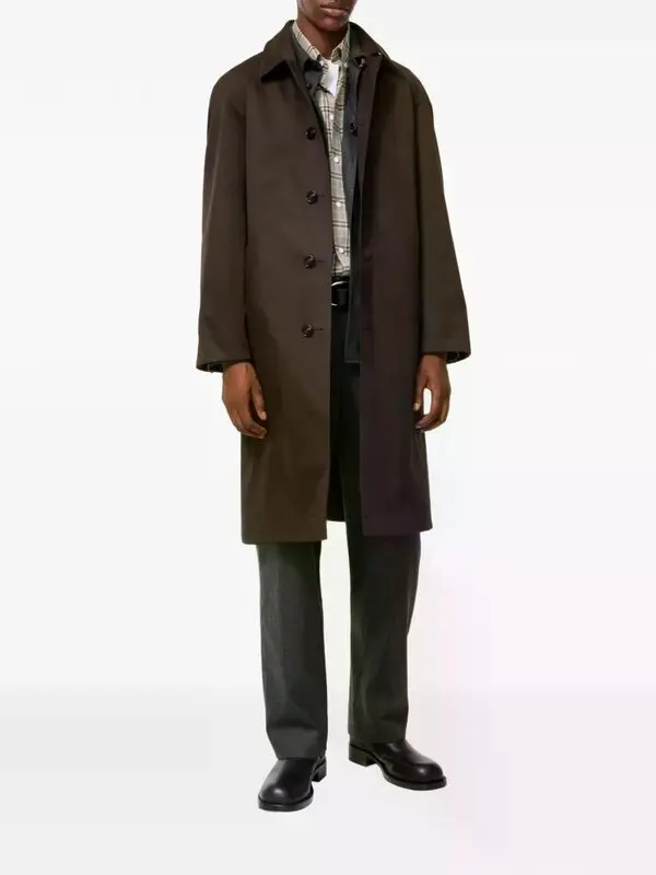 Burberry Long Reversible Gabardine Parkbury Car Coat