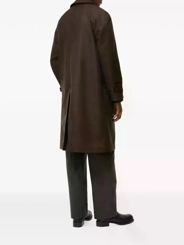 Burberry Long Reversible Gabardine Parkbury Car Coat