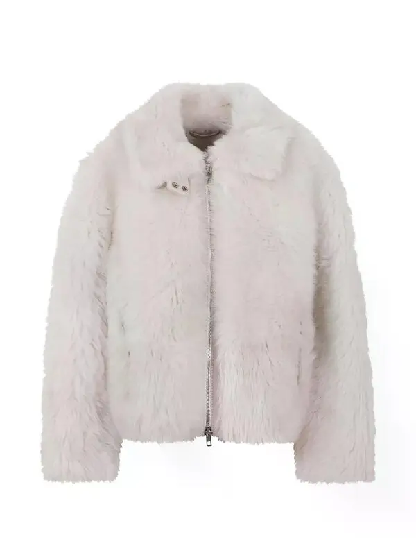 DESA 1972 Shearling Zip-up Jacket