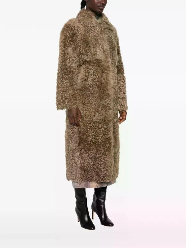 ARMA Cristina Shearling Coat - Brown