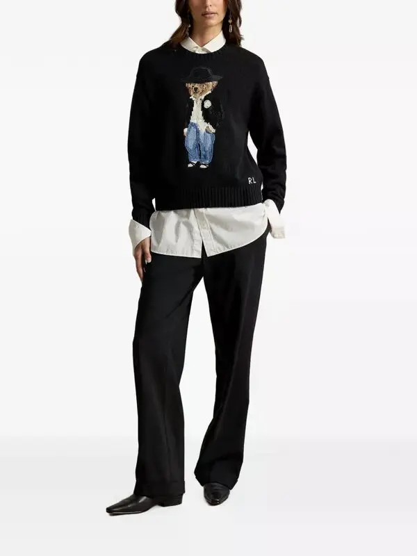 Polo Ralph Lauren Polo Bear Intarsia-knit Sweater