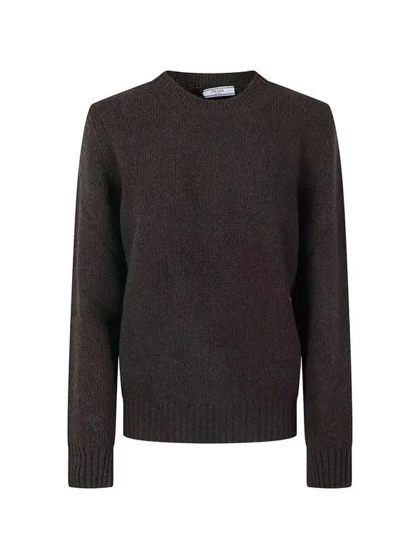 Prada Wool And Cashmere Crew-neck Sweater