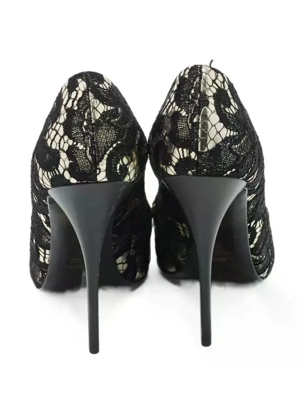 GIUSEPPE ZANOTTI Lace Pointed-toe Pumps