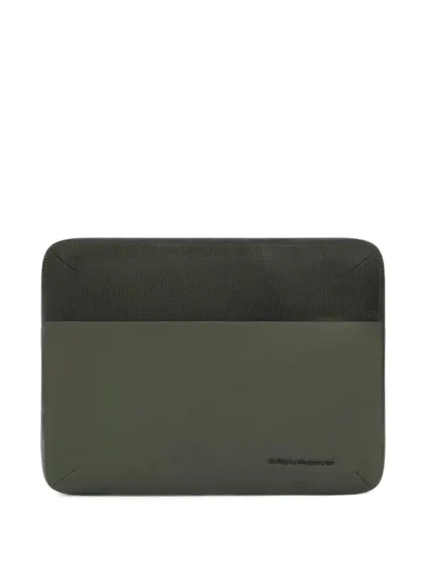 PIQUADRO Sync Logo-print Panelled Tablet Case