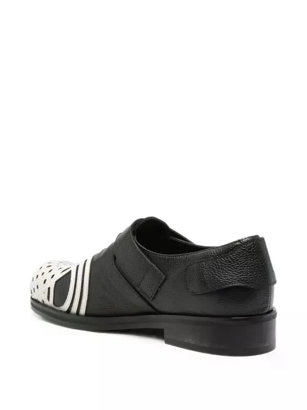 STEFAN COOKE Braided Biker Monk Shoes