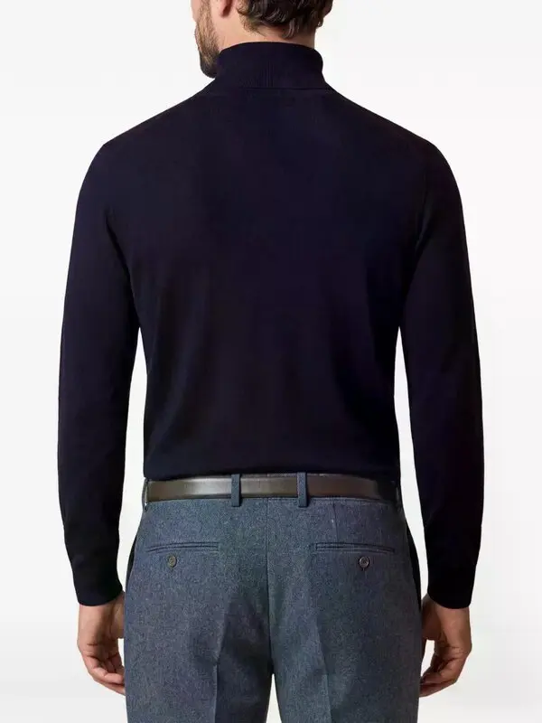 Brooks Brothers Ribbed-trim Turtleneck Sweater