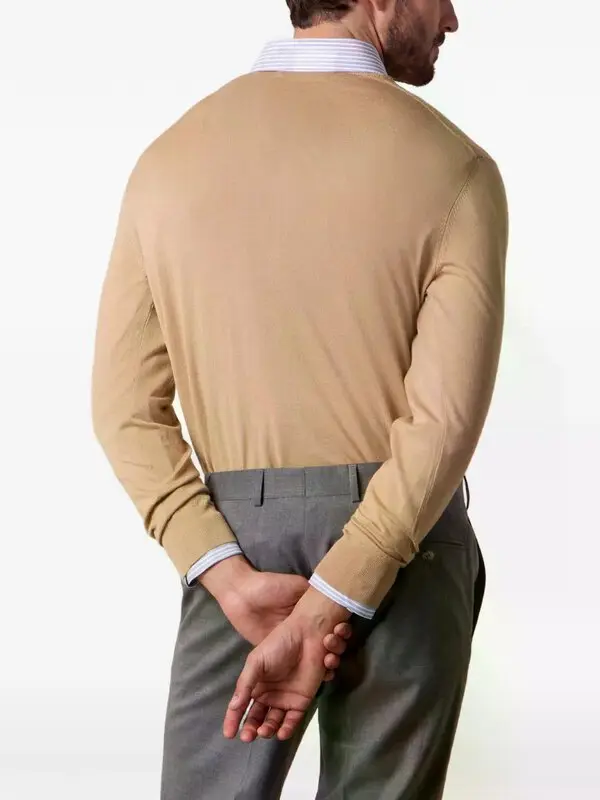 Brooks Brothers Ribbed-trim Crewneck Sweater