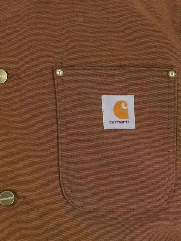 Carhartt Work In Progress Og Chore Corduroy-collar Canvas Jacket