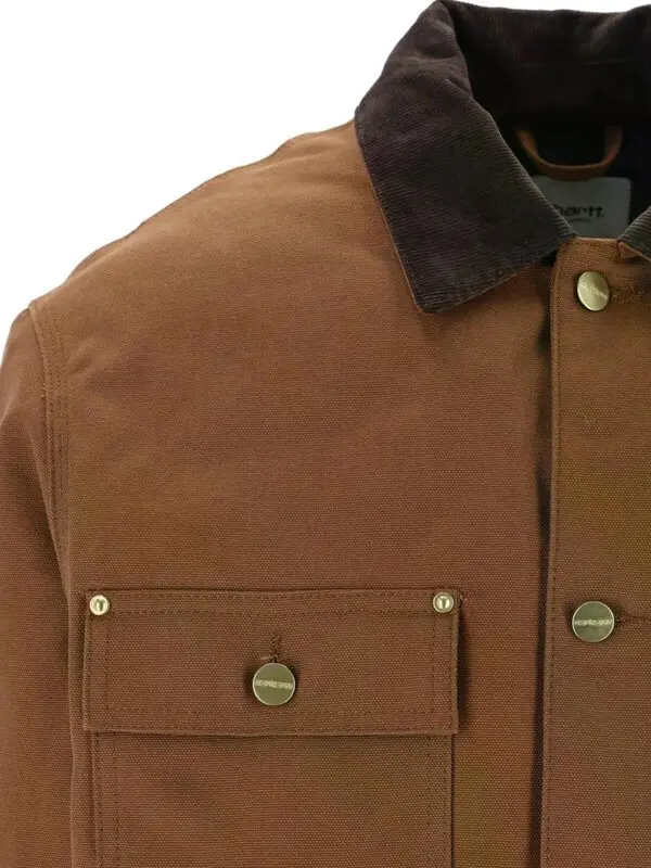 Carhartt Work In Progress Og Chore Corduroy-collar Canvas Jacket