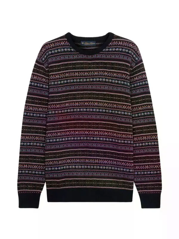Brooks Brothers Fair Isle Lambswool Sweater