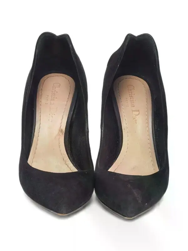 Dior Heart-patch Pointed-toe Pumps