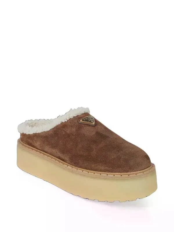 Prada Suede Slippers