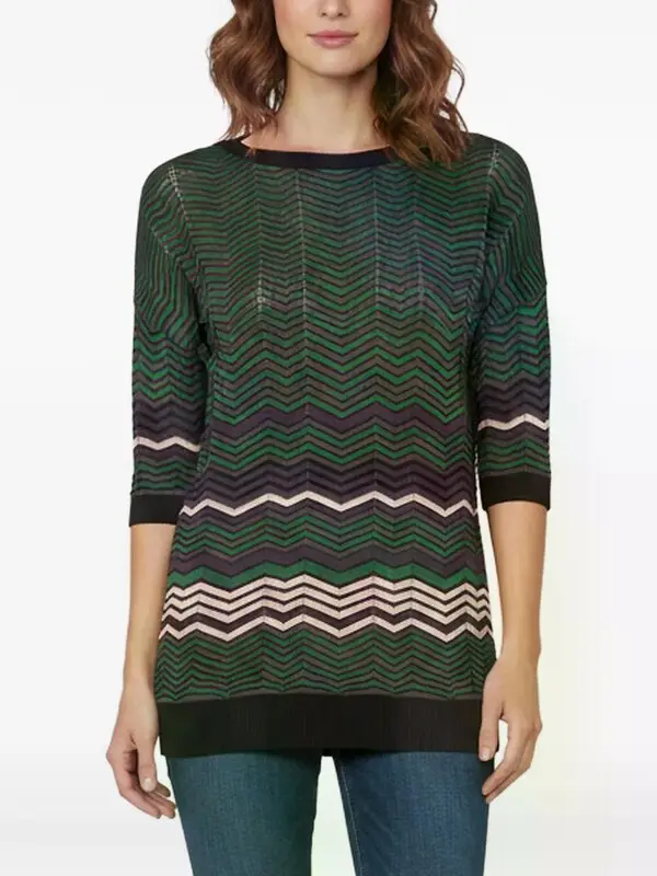 Missoni Chevron Knit Top