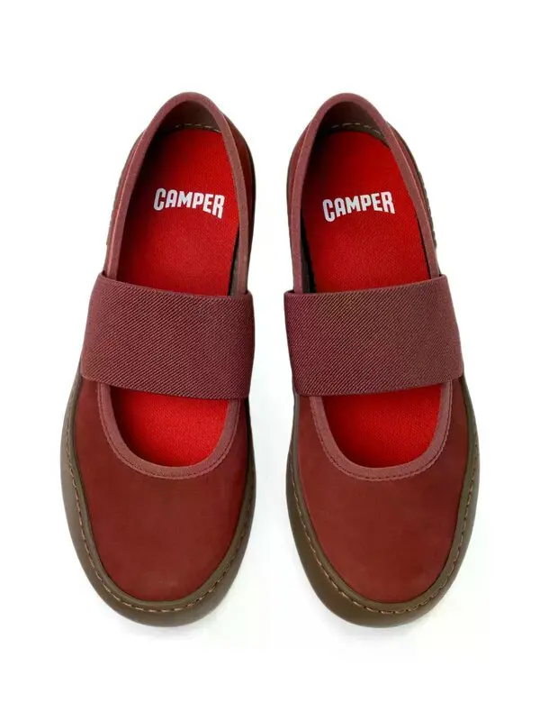 Camper Peu Touring Ballet Flats - Red