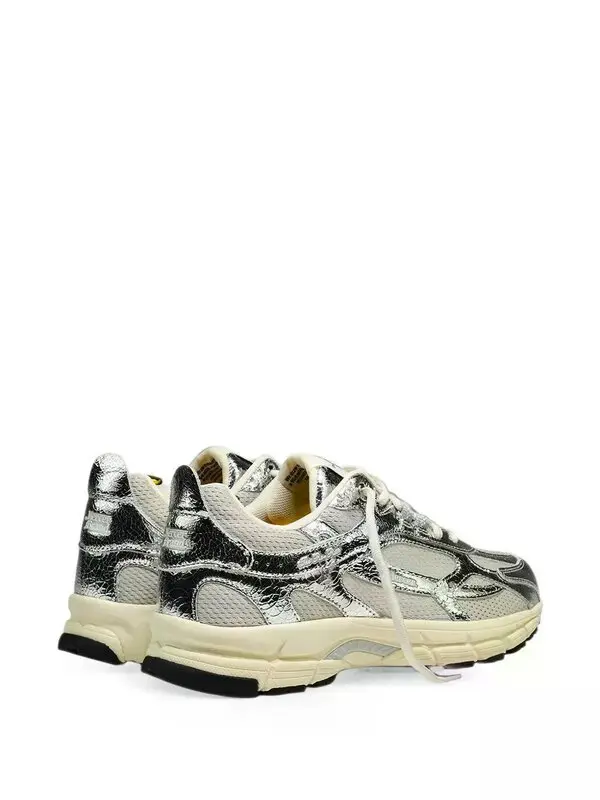 THEMERCER. The Re-run Cracked-effect Mesh Sneakers