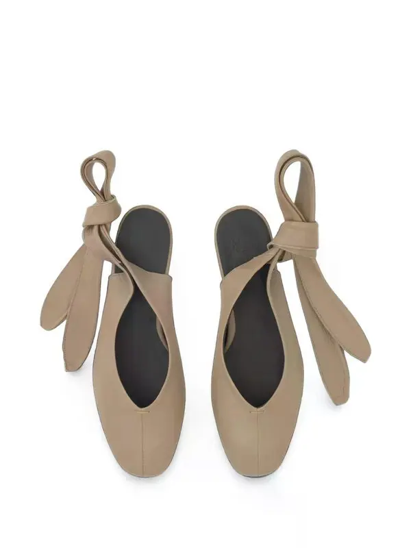 CastaÑer Sybil Tie-fastening Ballet Flats