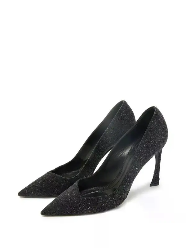 Dior Glitter Pointed-toe Pumps
