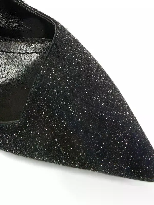Dior Glitter Pointed-toe Pumps