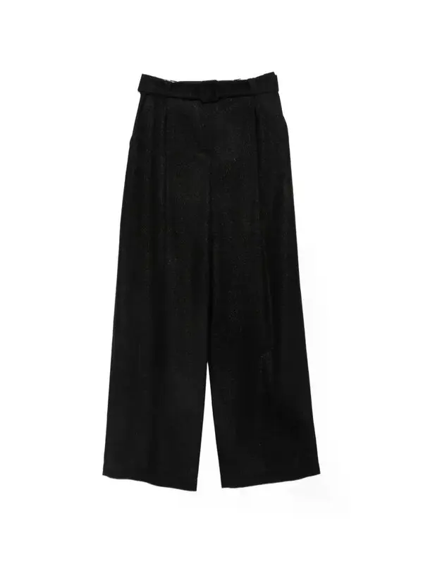 Eleventy Belted Pleated Trousers