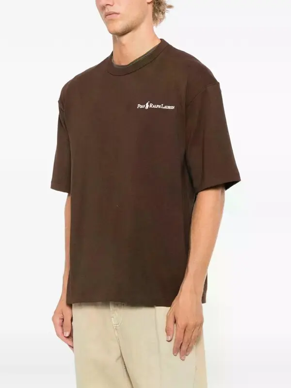 Polo Ralph Lauren Logo Embroidered T-shirt