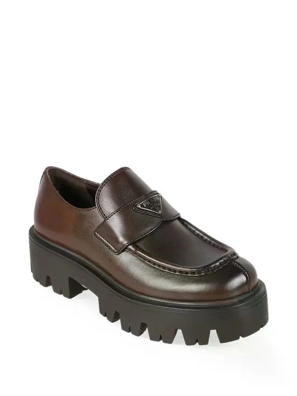 Prada Leather Loafers