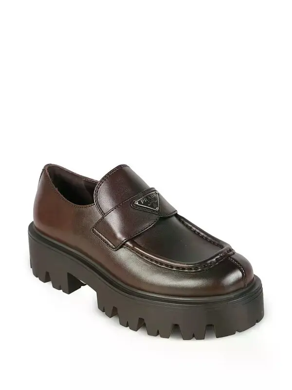 Prada Leather Loafers