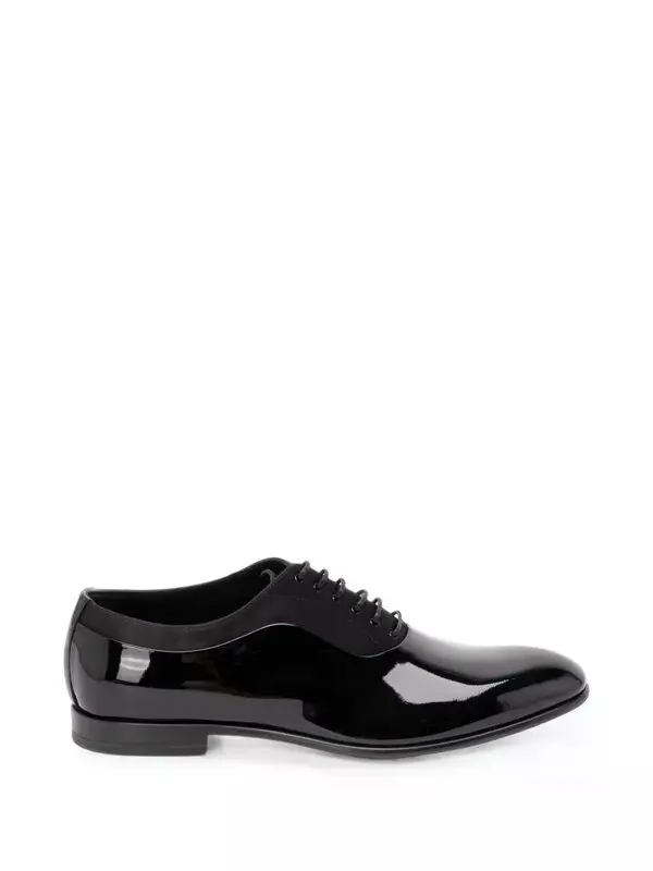 Dolce & Gabbana Patent-leather Lace-up Shoes