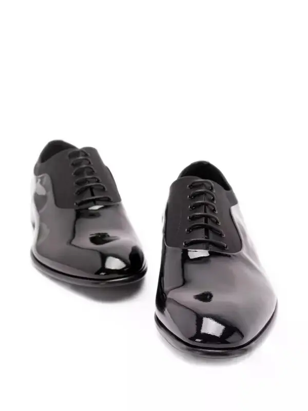 Dolce & Gabbana Patent-leather Lace-up Shoes
