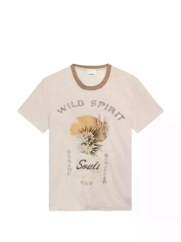 MARANT Honore Cactus-print T-shirt