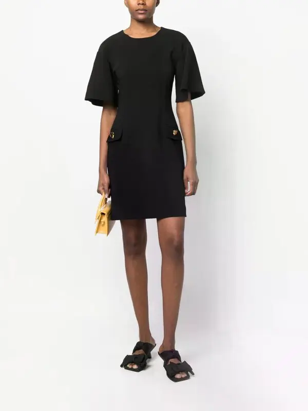 Moschino Fitted Short-sleeve Dress