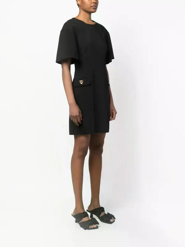 Moschino Fitted Short-sleeve Dress