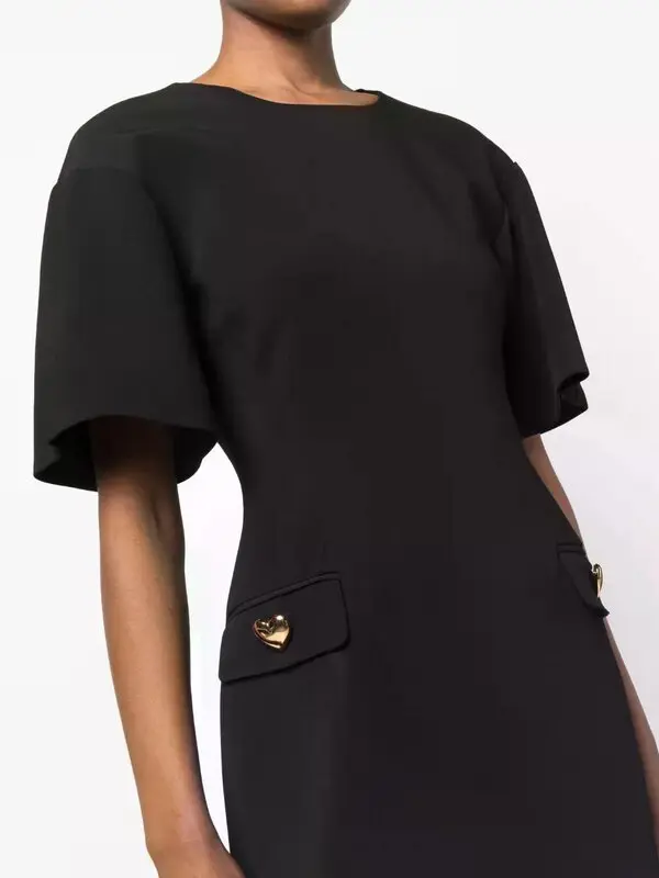 Moschino Fitted Short-sleeve Dress