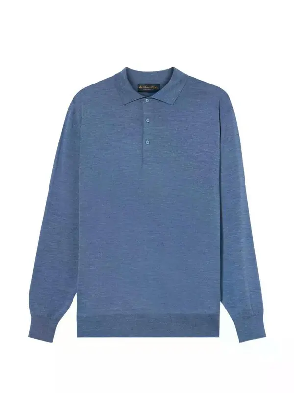 Brooks Brothers Wool Knit Polo Shirt