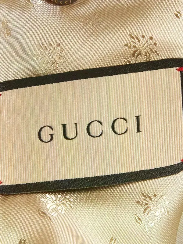 Gucci Gg Jacquard Leather-trim Bomber Jacket